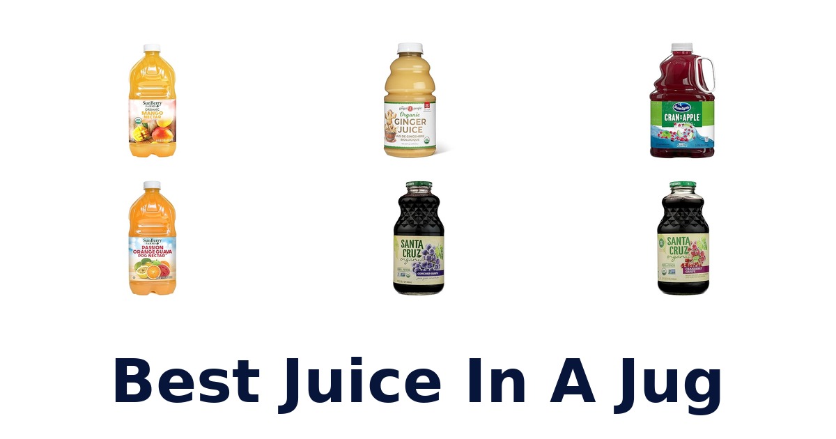 Best Juice in a Jug: Top 10 Refreshing Picks!