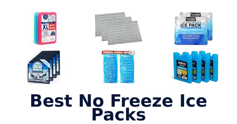 BEST No Freeze Ice Packs: Top 10 Picks!