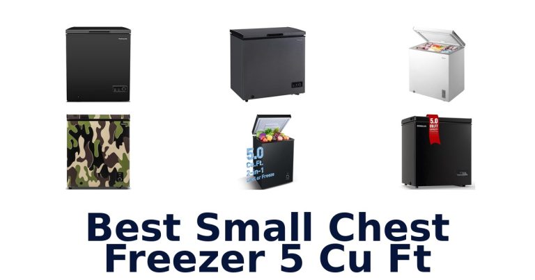 Best Small Chest Freezers: Top 10 Picks Under 5 Cu Ft